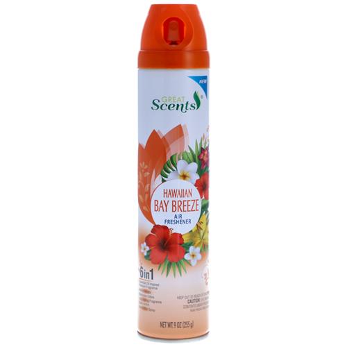 GREAT SCENTS AIR FRESH HAWAIIAN BREEZE 9oz /12 | PJ DISTRIBUTORS